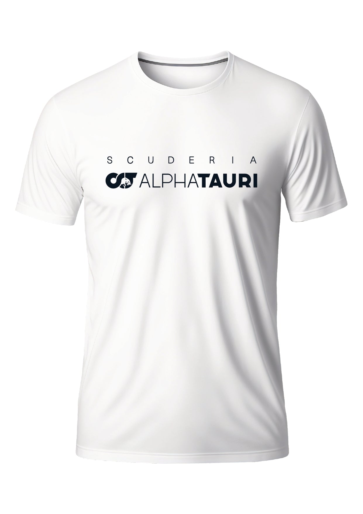 Camiseta AlphaTauri Branco Dry Fit Poliéster – Box F1