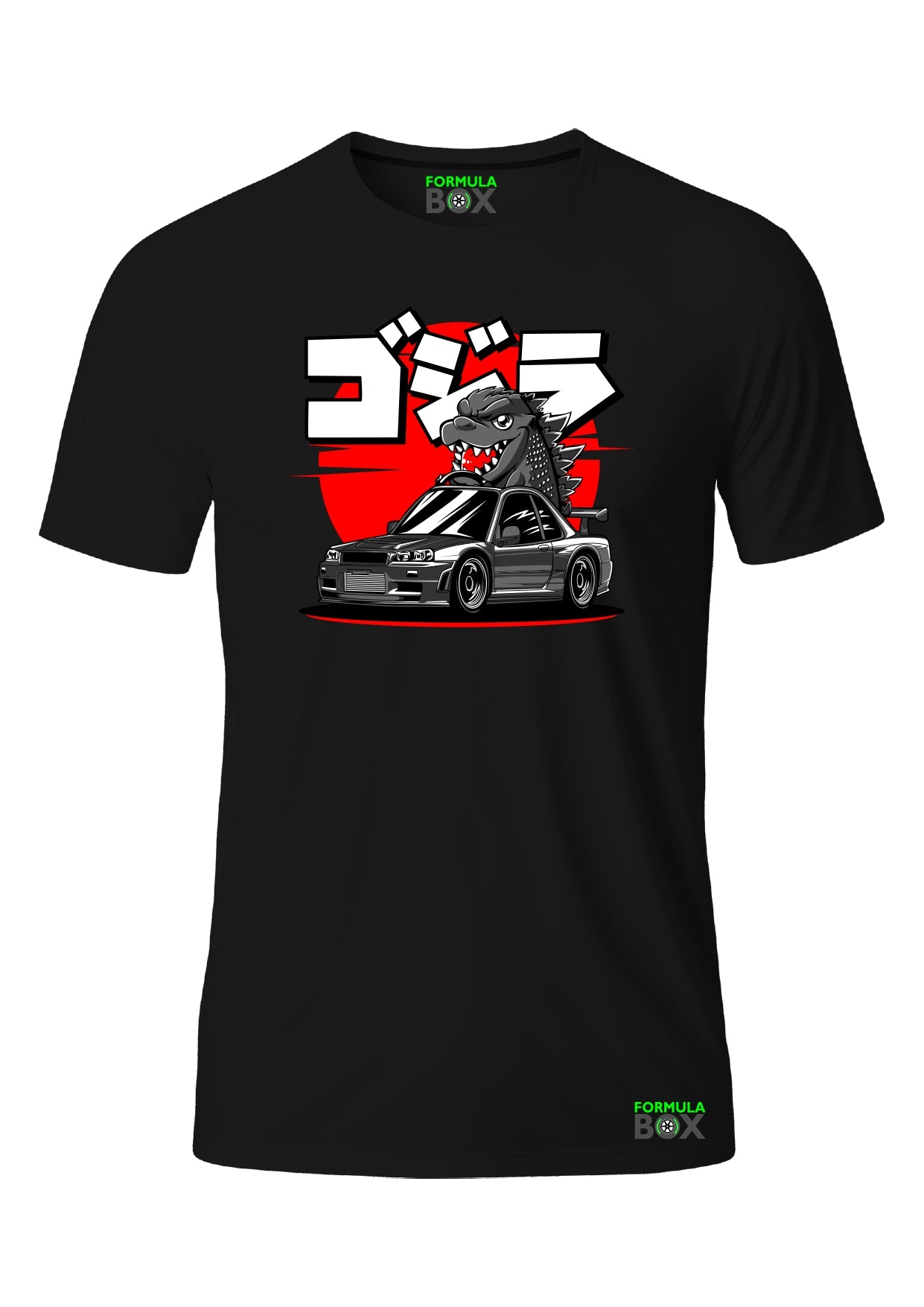 Camiseta Skyline Godzilla – Box F1