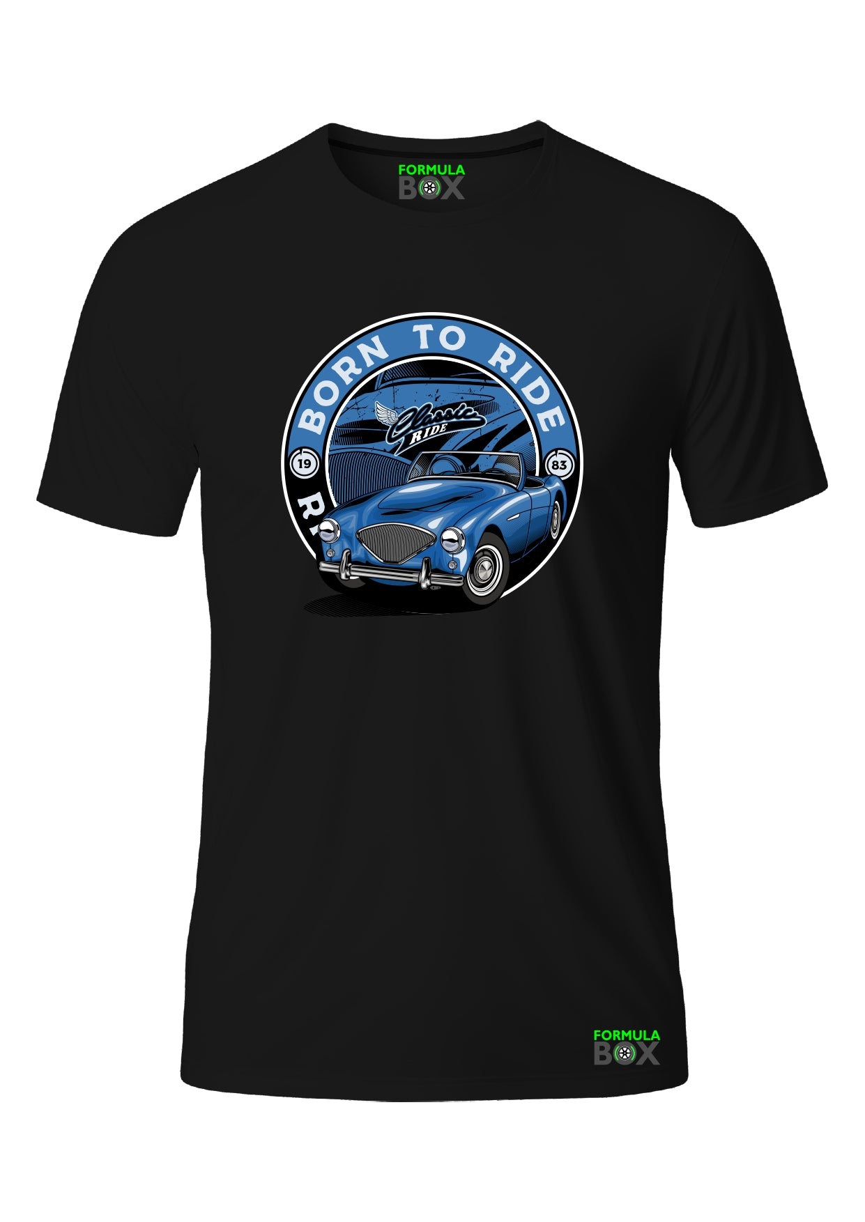Camiseta Born To Ride – Formula Box